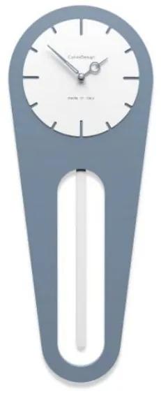 Designové hodiny 11-001 CalleaDesign 59cm (více barev) Barva bílá-1 - RAL9003