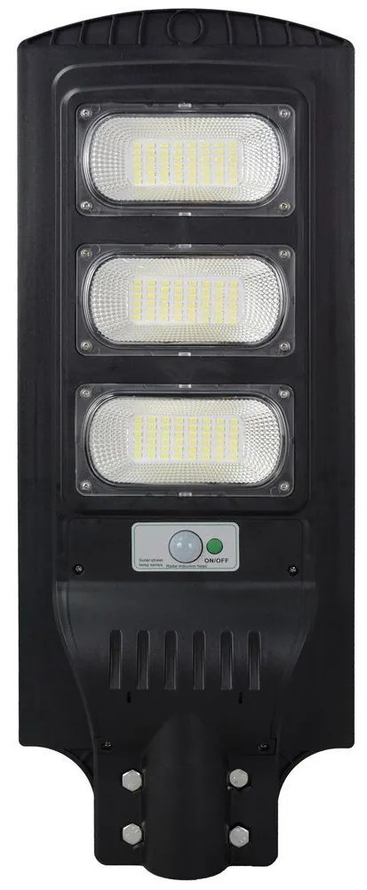 LED Solární pouliční lampa se senzorem STREET LED/15W/3,2V IP65 + DO