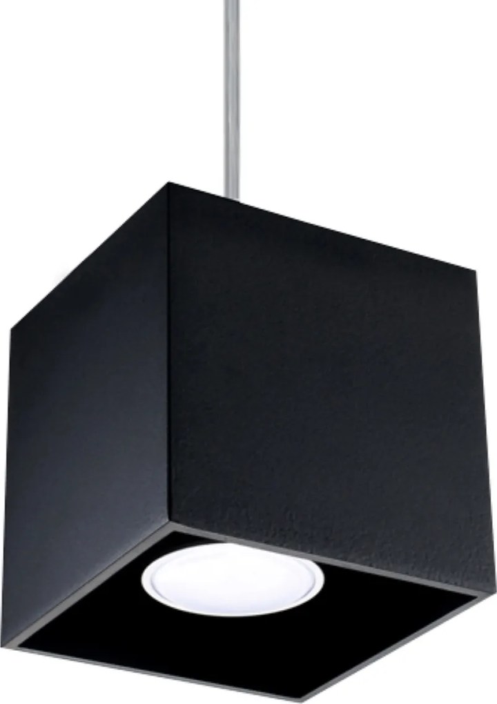 Sollux Lighting Závěsné svítidlo QUAD 1 černé