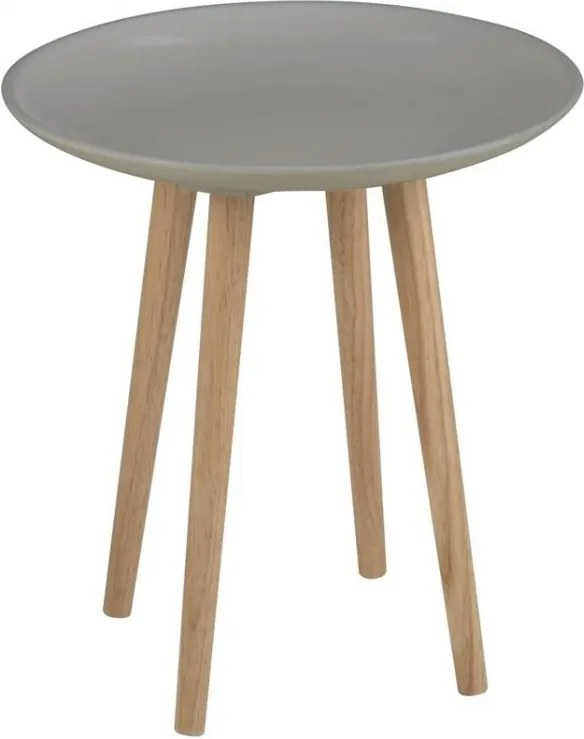 Odkládací stolek Vertu 40 cm, šedá