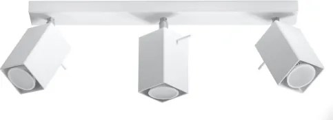 Bodové svítidlo SOLLUX Merida 3 GU10 3x40W bez zdroje SL.0097 bílá