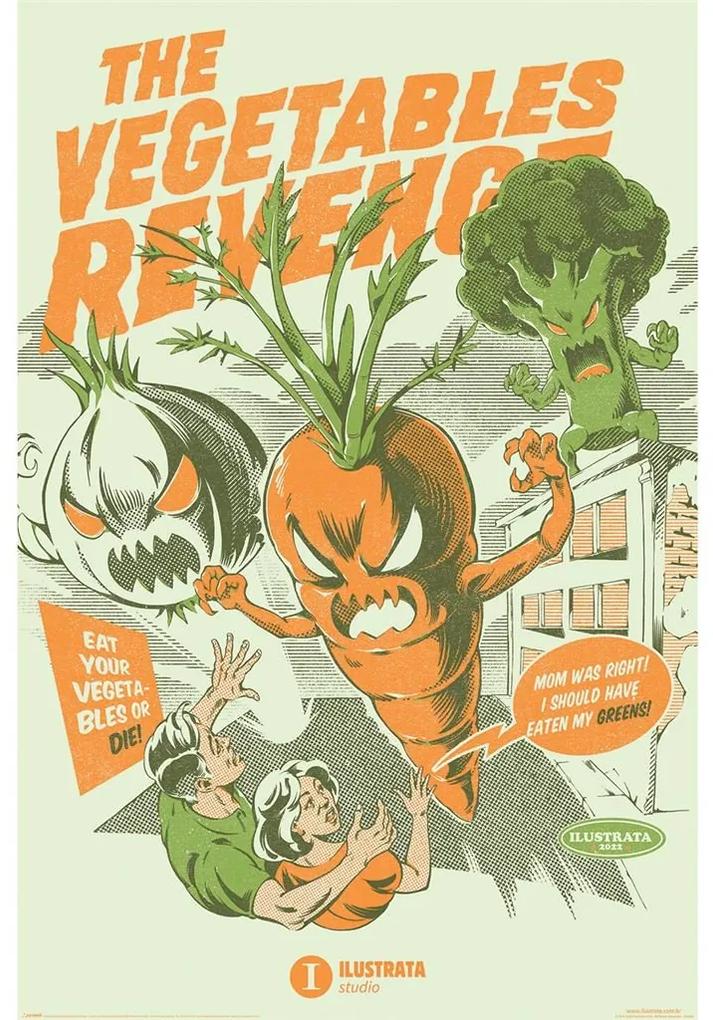 Postershop Plakát - Ilustrata (The Vegetables Revenge)