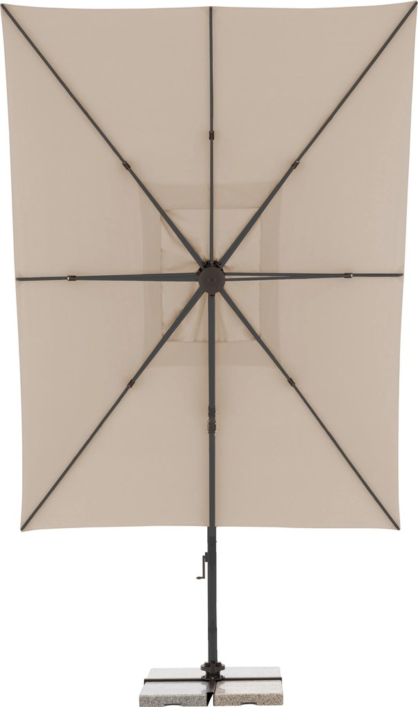 Doppler ALU XL ULTRA 4x3 m - výkyvný zahradní slunečník s boční tyčí