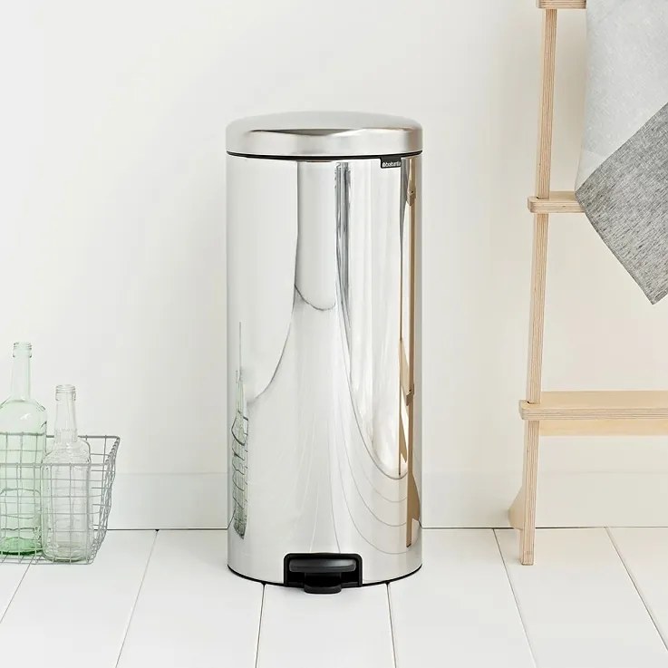 Brabantia Pedálový koš NewIcon 30L lesklá ocel