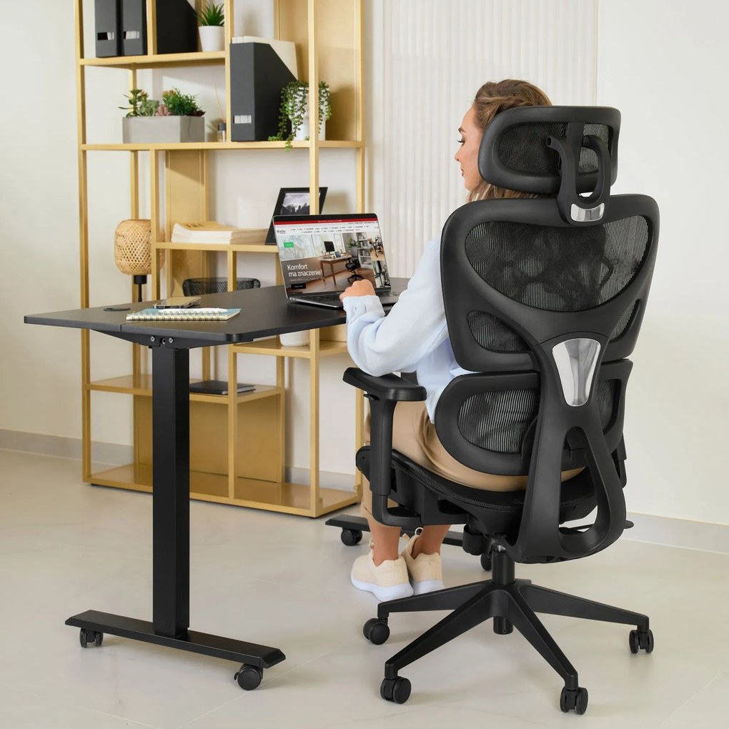 Ergonomické křeslo Vataro – Černé