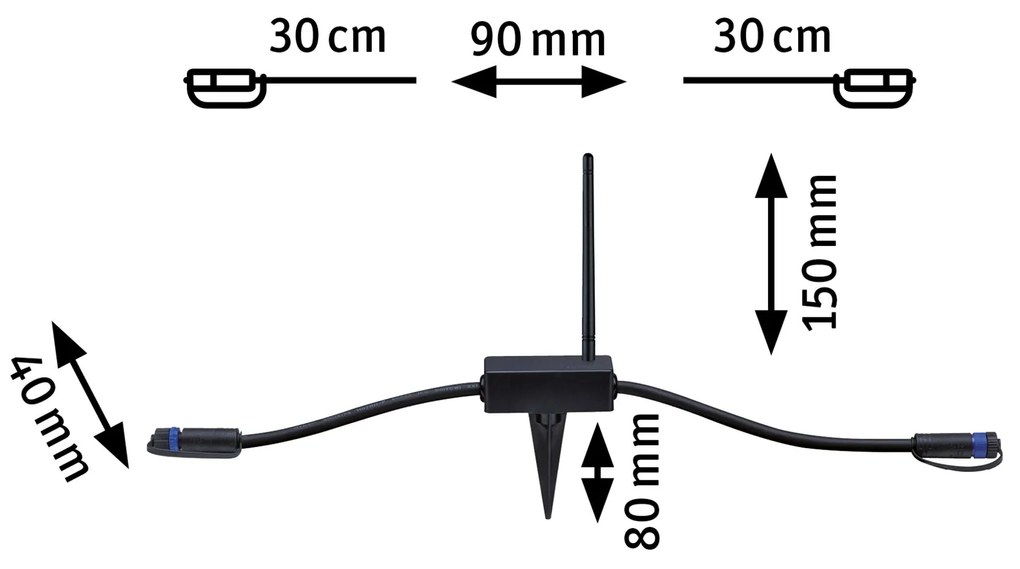 Paulmann 18010 Plug&Shine přijímač pro dálkové ovládání