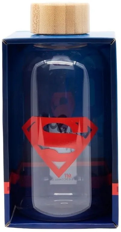 SKLENĚNÁ LÁHEV NA PITÍ SUPERMAN, 620 ml Velikost: uni
