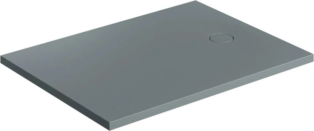 OMNIRES Aquarock M+ - Sprchová vanička 80x100 cm, matná šedá AQUAROCK80-100AG