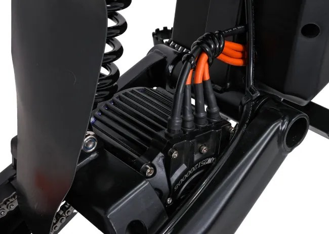 Elektrická motorka E-RIDER X černá