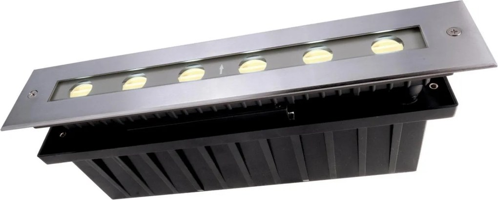 IMPR 730262 Zemní zápustné svítidlo Line II nerezová ocel 10W LED 570lm 3000K pojezdové - DEKOLIGHT