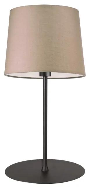 Ideal Lux Stolní lampa SET UP, BIG, ⌀16cm Barva stínidla: bílá, Barva podstavce: mosaz
