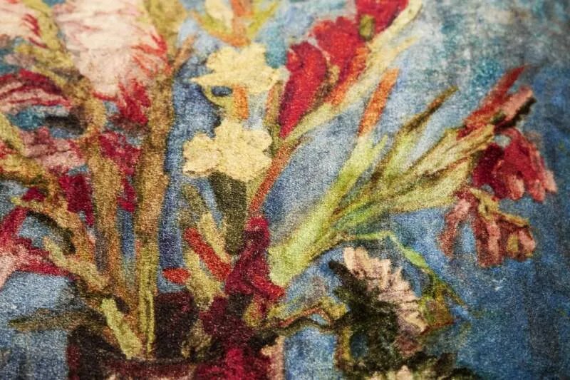 Van Gogh dekorační polštář Gladioly Multi 45x45cm, barevný