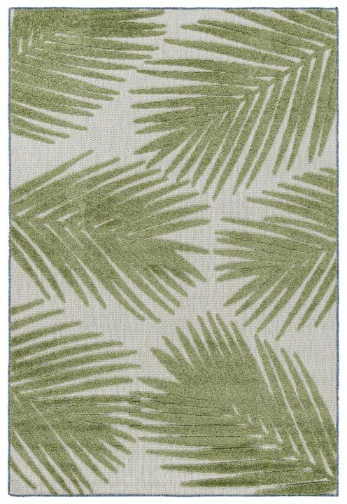 Ayyildiz, Kusový koberec Bahama 5155 Green – na ven i na doma, 140x200, zelená, chodba / předsíň