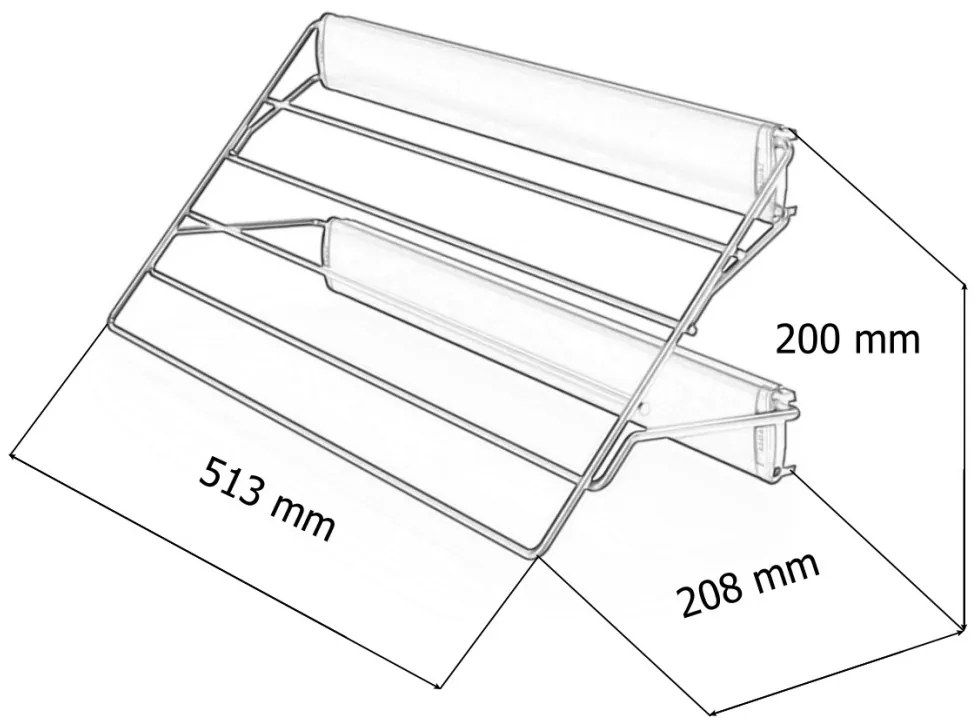 In-Design Věšák šatní na kalhoty barva věšáku: antracitová