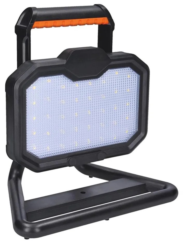 Solight WM-20W-RE-LED Stmívatelný nabíjecí reflektor LED/20W/4400 mAh 4000K IP54