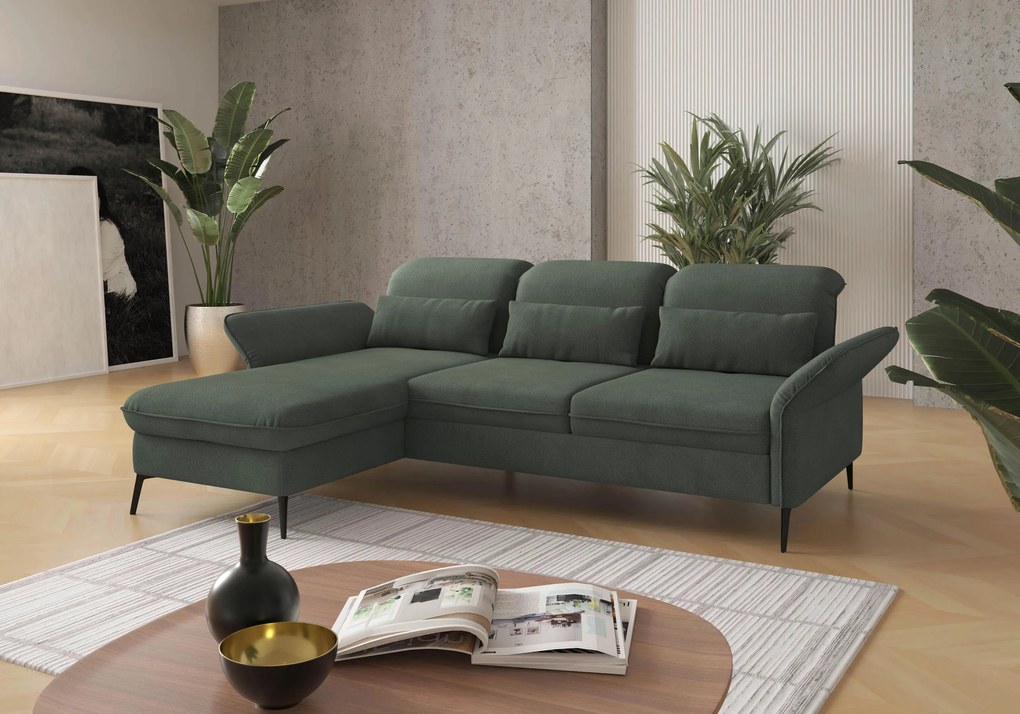 XXXLutz ROHOVÁ SEDAČKA, textil, zelená Sit & More - Sedací soupravy - 000144011892
