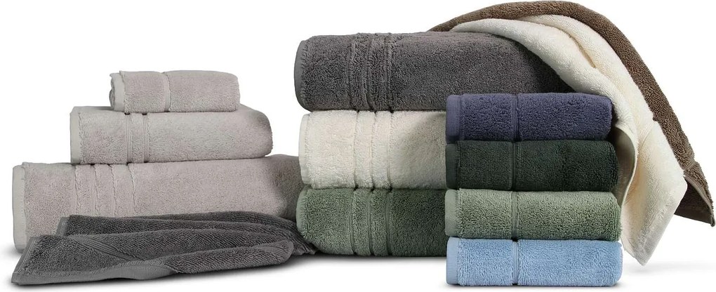 Ručníky a osušky COMFORT DI CASA NUO - tmavě šedá Velikost: osuška 70 x 140