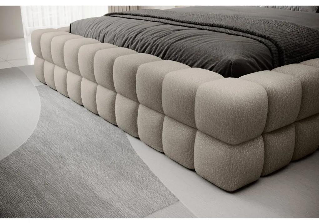 Eltap Čalouněná postel Dizzle Materiál a barva potahu: Touch 18 - béžová, Rozměry (cm): 180x200