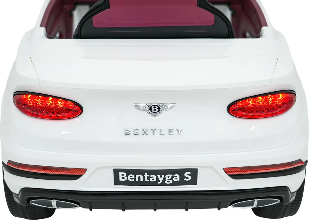 Ramiz Dětské elektrické autíčko Bentley Bentayga S bílé