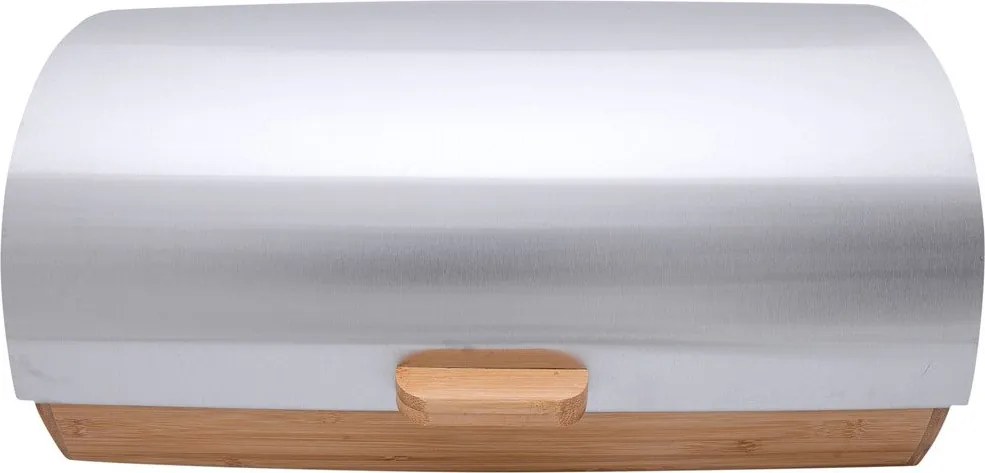 Chlebník se stříbrným víkem, 39 x 26 x 19 cm