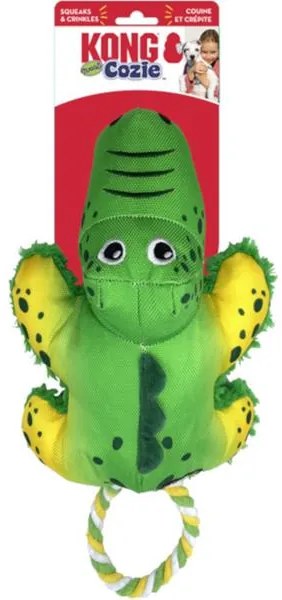 Hračka plyš KONG Cozie Tuggz Alligator M/L