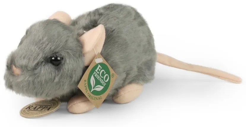 Rappa Plyšová myš 16 cm ECO-FRIENDLY