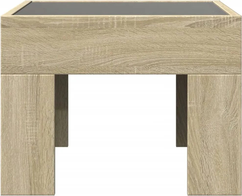 Noční stolek s Infinity LED dub sonoma 40 x 40 x 30 cm 3284072