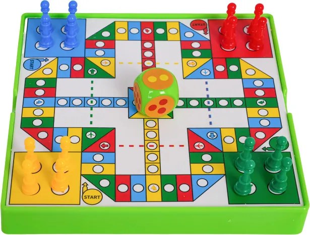 Společenská hra LUDO Žába zelená