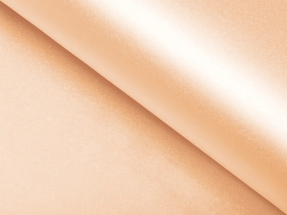 Biante Saténový běhoun na stůl polyesterový Satén LUX-L046 Béžový 20x180 cm