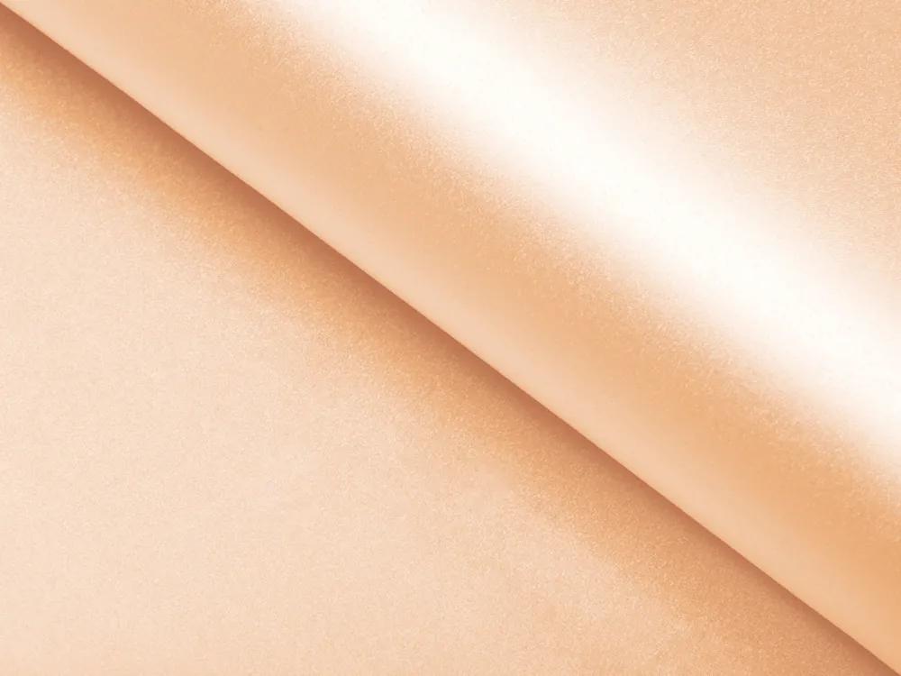 Biante Saténový čtvercový ubrus polyesterový Satén LUX-L046 Béžový 130x130 cm
