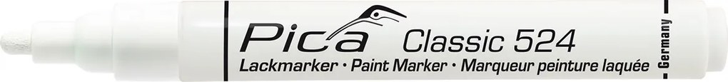 Pica Marker Pica | Classic 524 lakový popisovač 2–4 mm – kontrastní značení Barva: žlutá