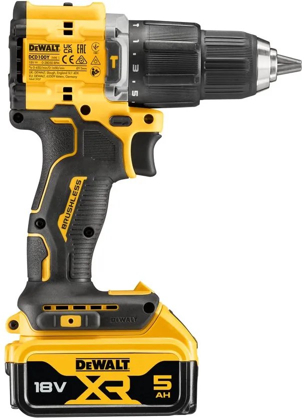 DeWALT DCD100YP2T