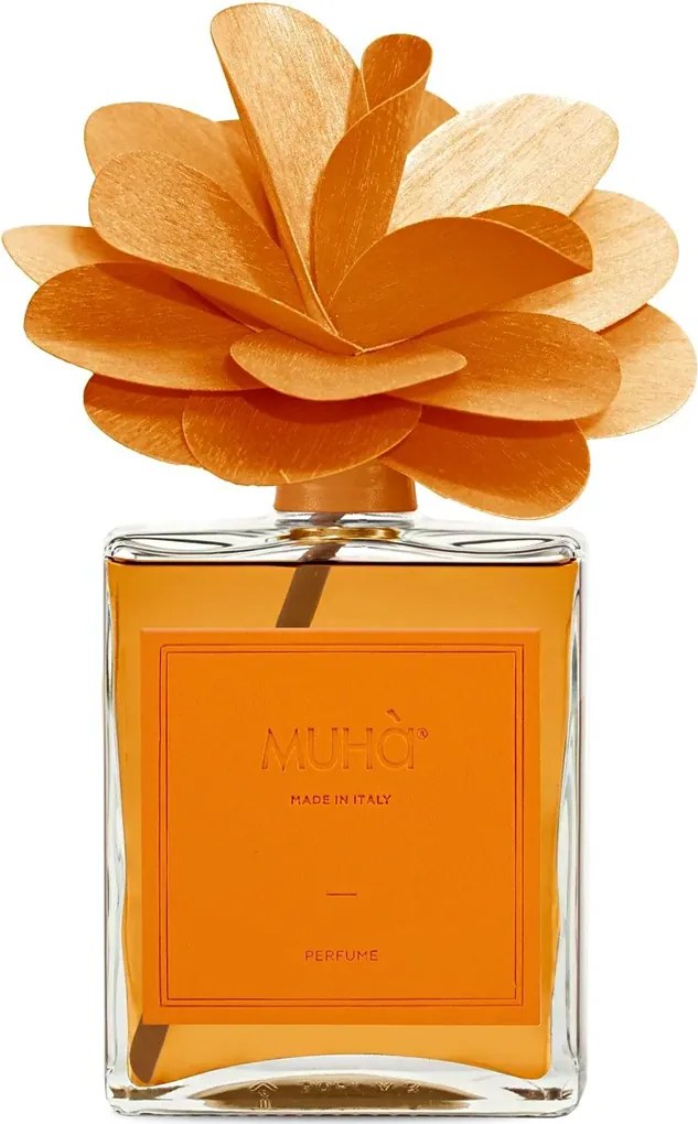 Muhà Flower difuzér s dřevěnou květinou Cedro e Bergamotto Objem: 200 ml