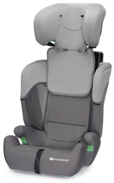 KINDERKRAFT - Autosedačka COMFORT UP i-Size (76-150 cm) světle šedá