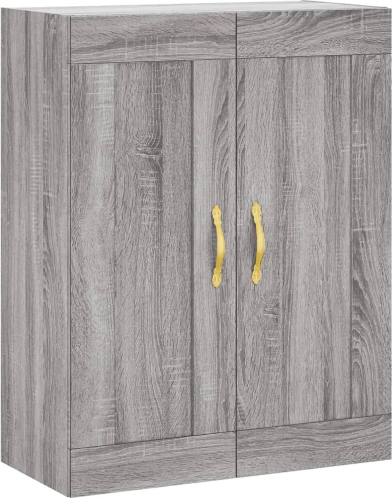 Skříň highboard šedá sonoma 69,5 x 34 x 180 cm kompozitní dřevo 3199799
