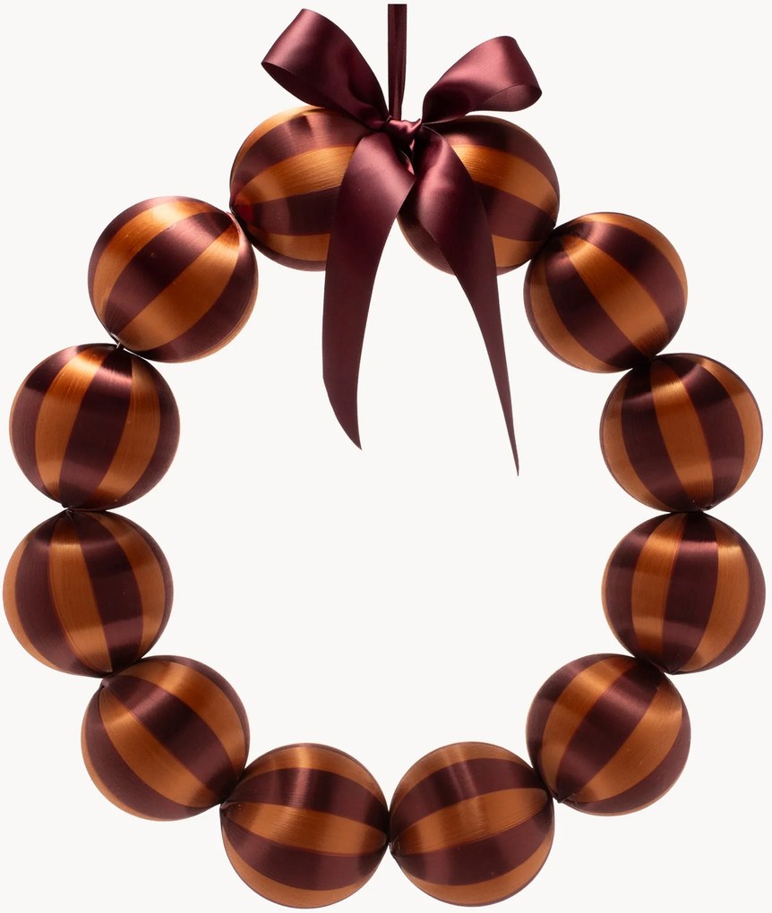 Vánoční věnec Baubles, v různých velikostech