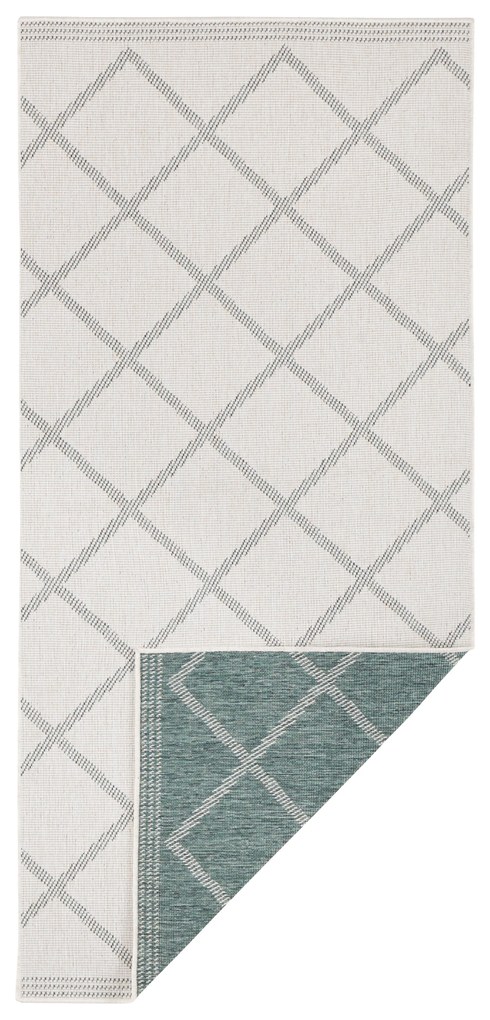 NORTHRUGS - Hanse Home koberce Kusový koberec Twin Supreme 103758 Corsica Green/Cream – na ven i na doma - 240x340 cm