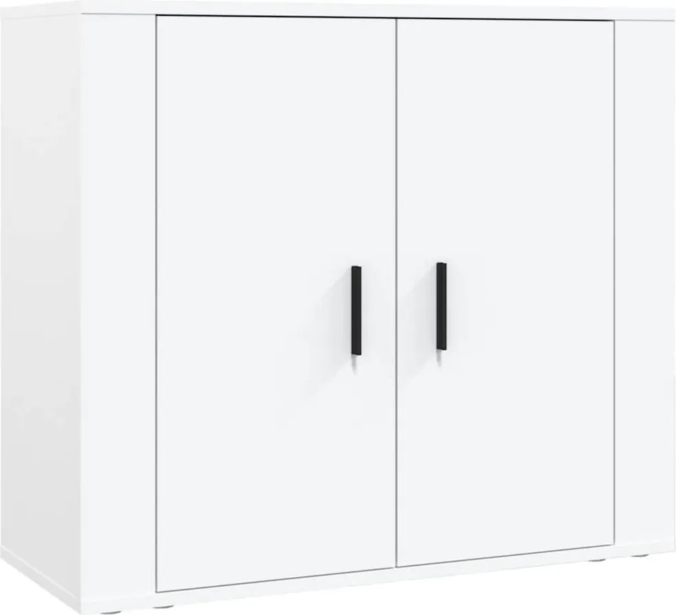 Skříň highboard bílá kompozitní dřevo 3185359