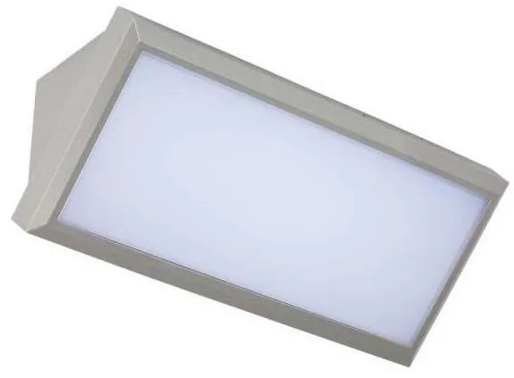 LED Venkovní nástěnné svítidlo LED/12W/230V 4000K IP65 šedá