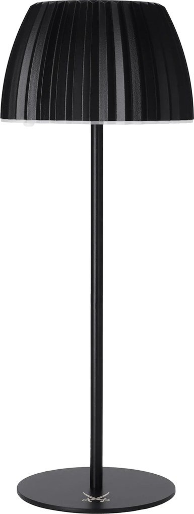 Sansibar Nabíjecí LED stolní lampa s USB a dotykovým stmívačem (černá)