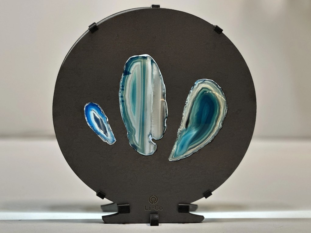 Li-Go "Achát" lampa 20x22cm