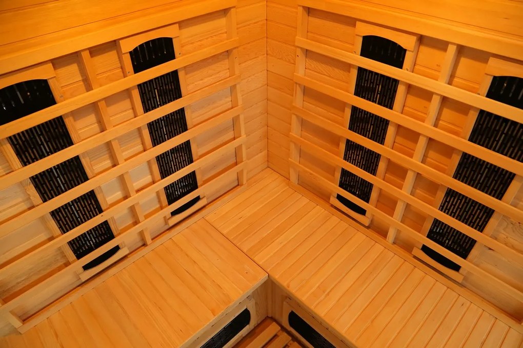 HEALTHLAND DeLUXE 4440 CR/CB rohová infrasauna