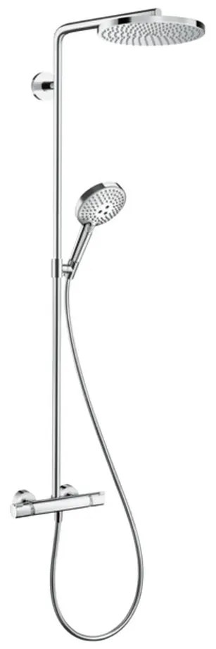 Hansgrohe Raindance Select S - Showerpipe 240 1jet PowderRain s termostatem, chrom,HAN-27633000