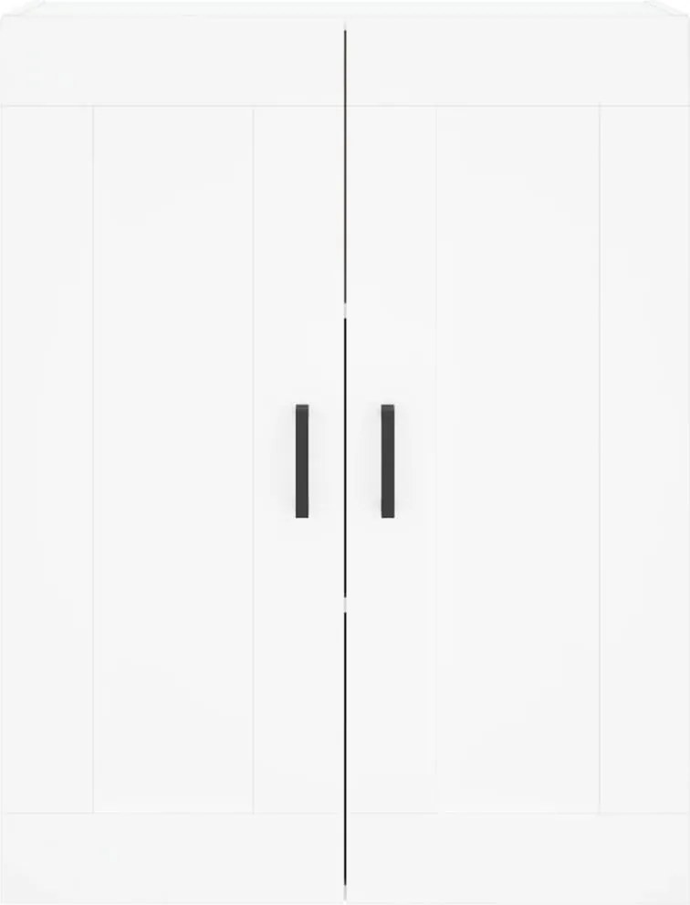 Skříň highboard bílá 69,5 x 34 x 180 cm kompozitní dřevo 3199873