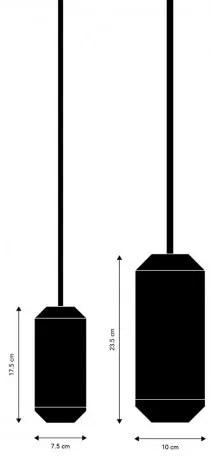 Závěsná lampa BACKBEAT Frandsen Ø10 cm, zlatý kov Frandsen lighting 108872