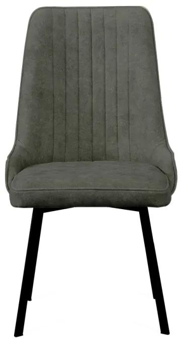 DOLMAR SEDAČKY Jídelní židle - KR-6, různé tkaniny a barvy na výběr Čalounění: černá (Uttario Velvet 2980)