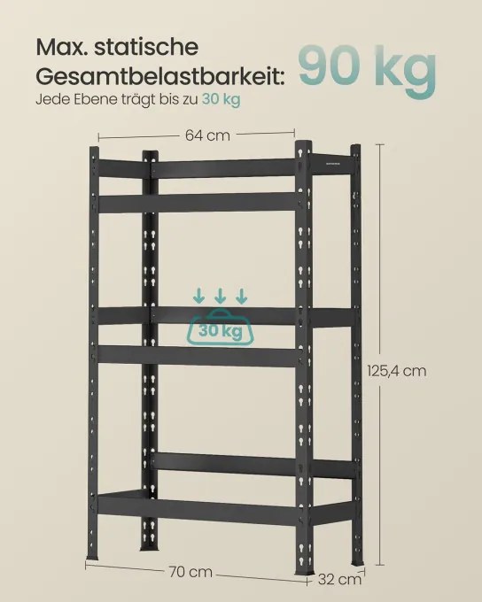 Regál na přepravky GYL001B01