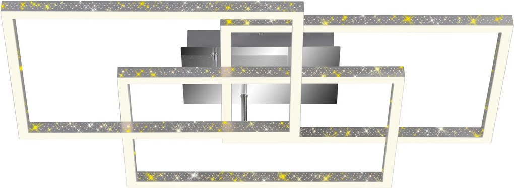XXXLutz STROPNÍ LED SVÍTIDLO, 80/49,5/13 cm - Stropní svítidla - 004474007401