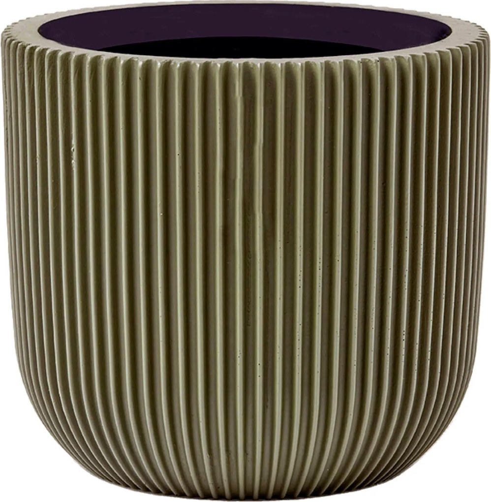 Capi Nature Groove Special Planter Ball Green Ø 9 cm / V 8 cm
