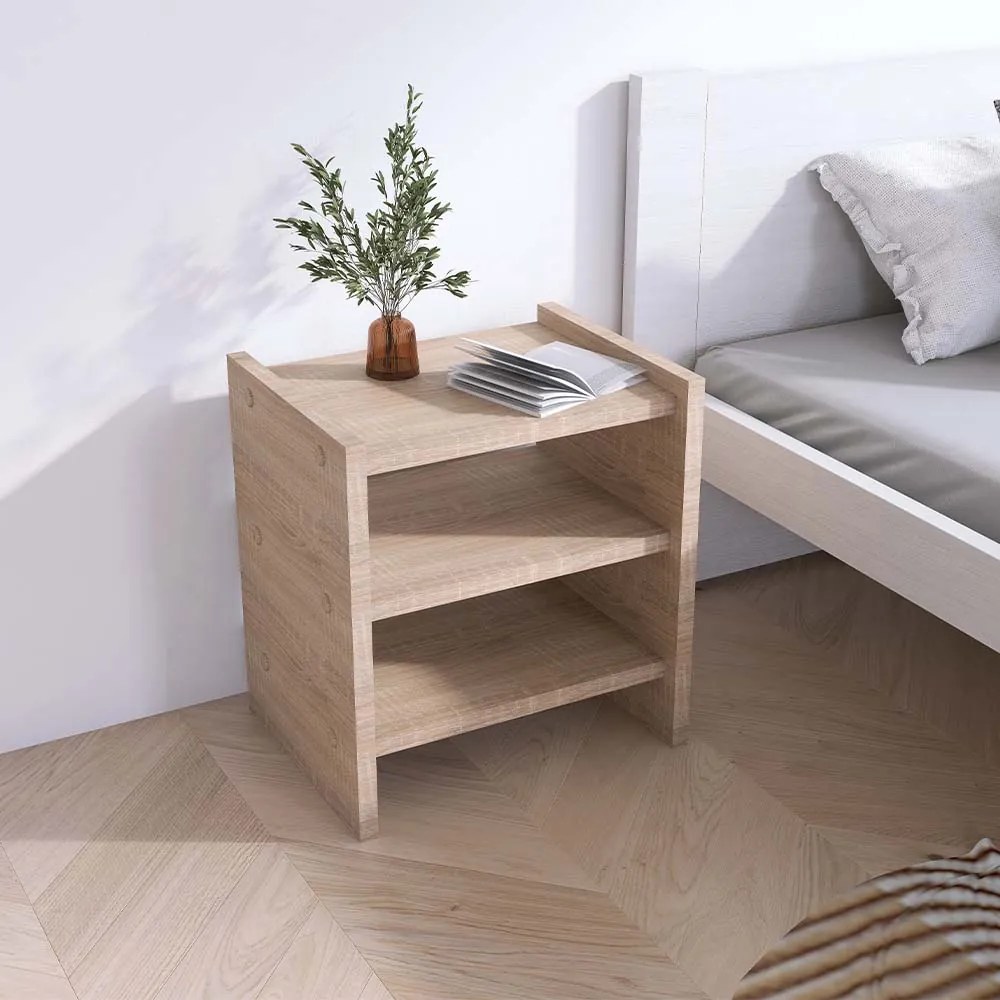 Maxi Noční stolek IRIS B7, 39 cm Dub Sonoma